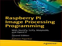 دانلود کتاب Raspberry Pi - برنامه نویسی پردازش تصویر با NumPy، SciPy، Matplotlib و OpenCV - مجله ...