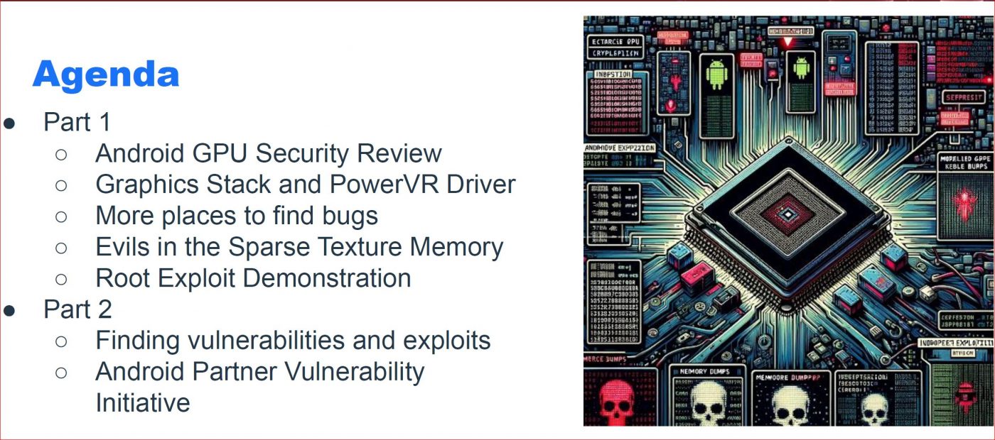 دانلود گزارشی از اکسپلویت کرنل اندروید بر اساس رفتارهای تعریف نشده APIهای گرافیکی در کنفرانس ...
